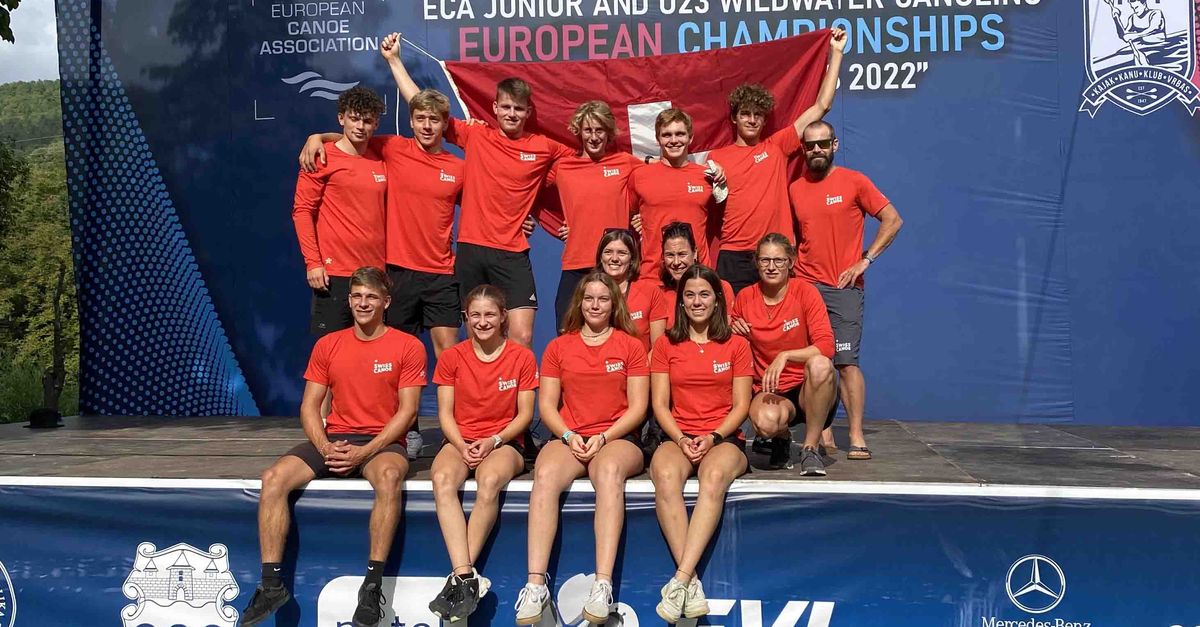 Wildwasserrennsport: Junior:innen & U23 Europameisterschaft - Swiss Canoe